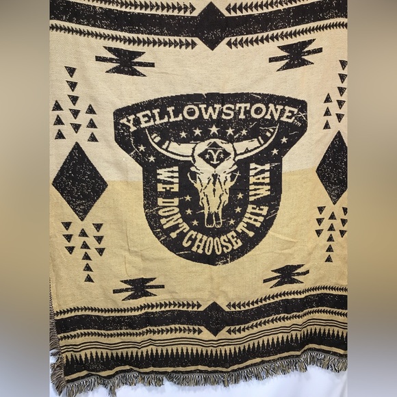 Northwest | Bedding | Yellowstone Dutton We Dont Chose The Way Woven ...